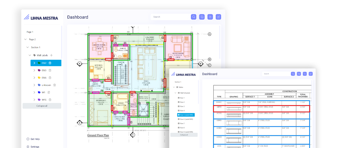 Architectural Drawing Recognition System | Portfolio | Businesware ...