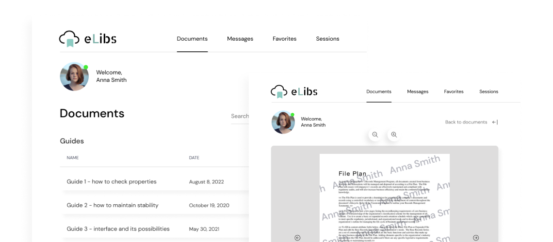 Secure Internal Document Viewing System | Custom Software Development