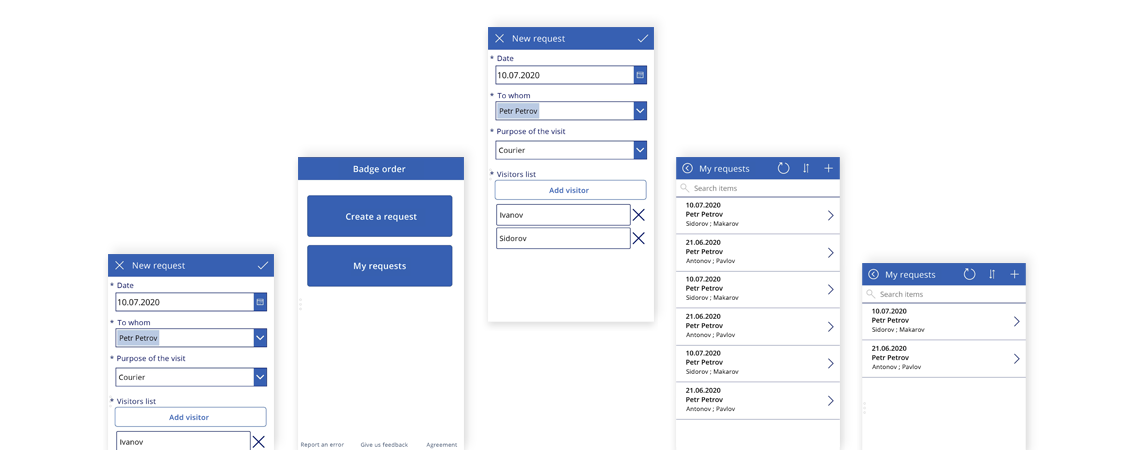 Corporate Request Management System Based On Microsoft Power Apps
