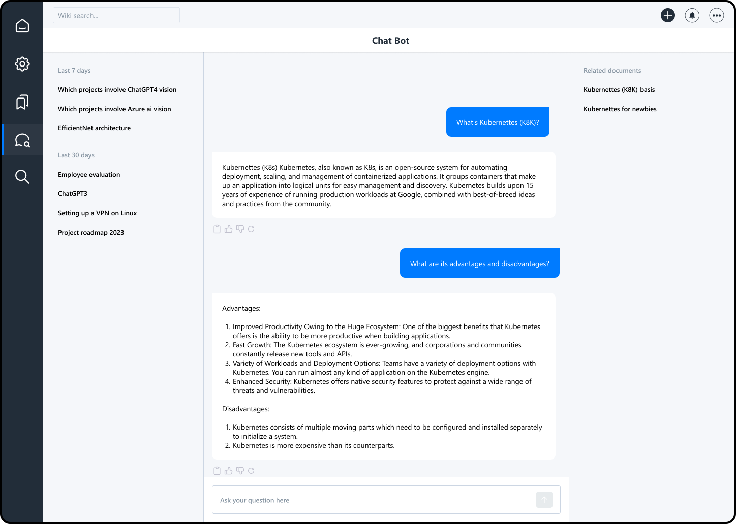 RAG-Powered Enterprise Search Across A Database | Businessware Technologies