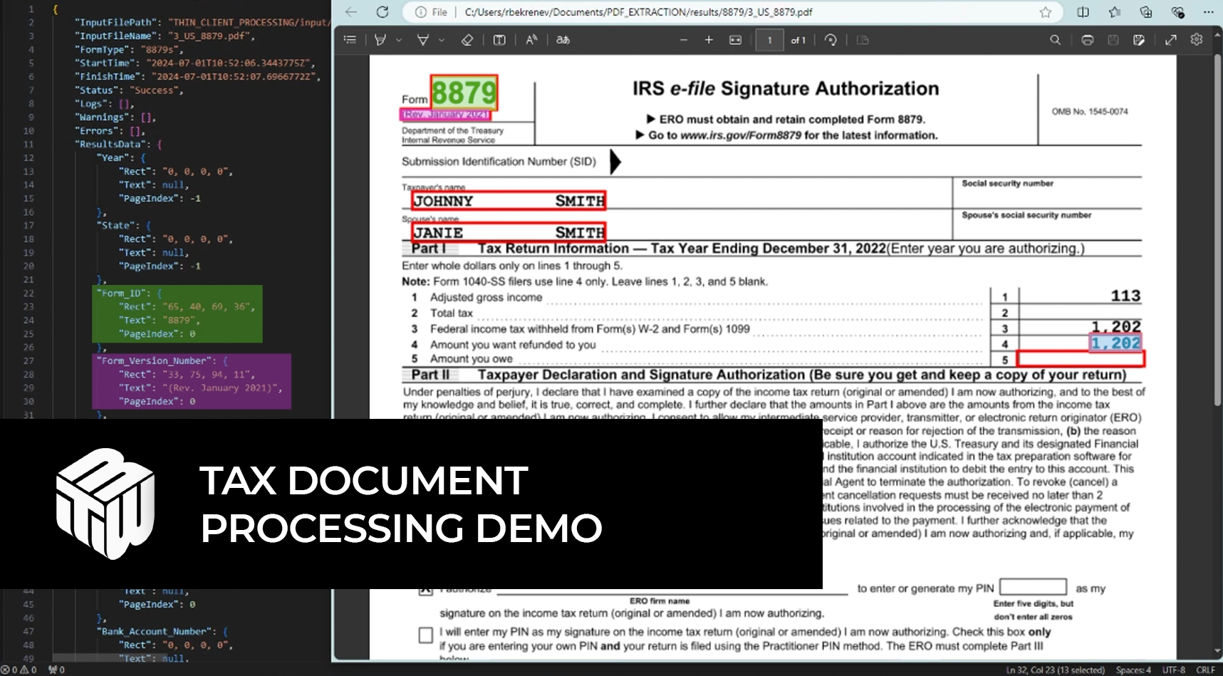 Robotic Process Automation In Tax Forms Processing | Video